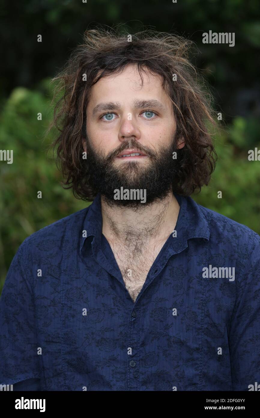 Yann Frisch seen at the Les Deux Alfred photocall as part of the 13th ...
