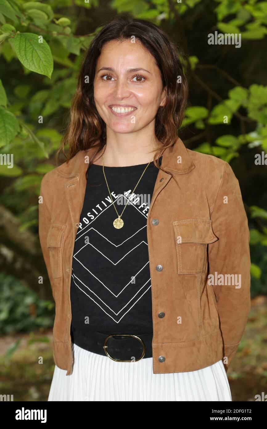 Anne Charrier poses during the 13th Angouleme Film Festival in ...