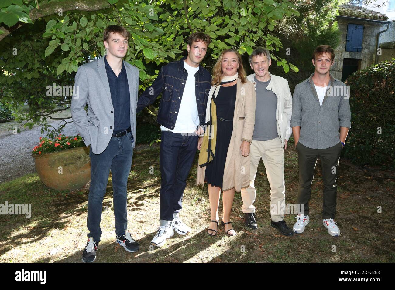 Edouard Sulpice, Catherine Frot, Yoann Zimmer, Lucas Belvaux and Felix ...