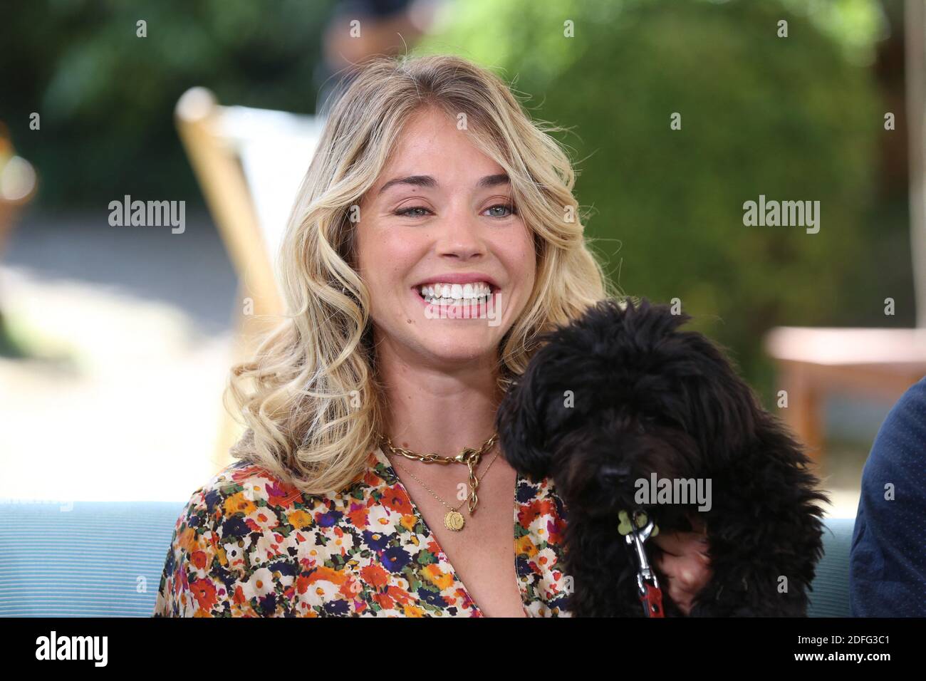 Alice Isaaz seen at the Messe Basse Photocall as part the 13th ...