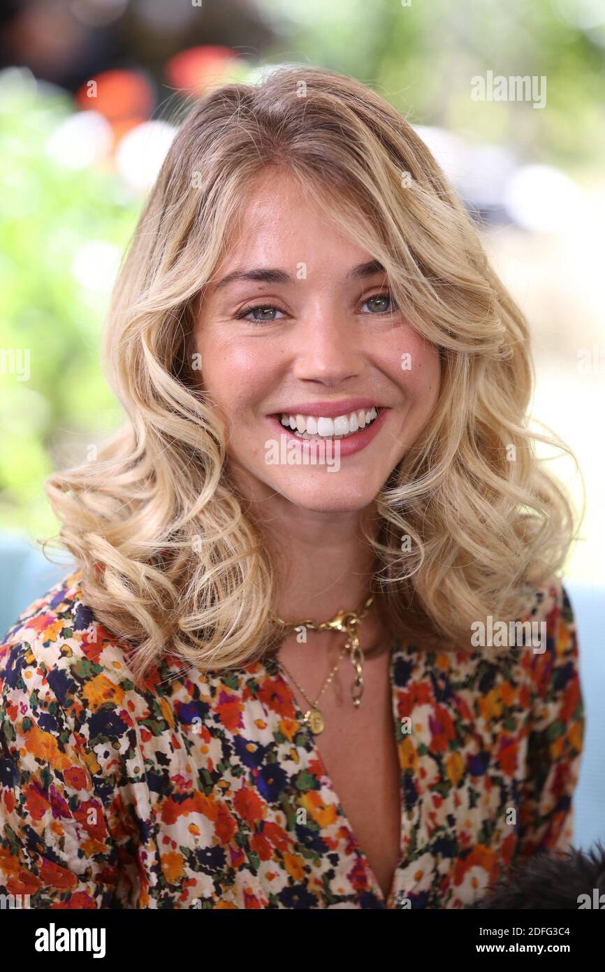 Alice Isaaz seen at the Messe Basse Photocall as part the 13th ...