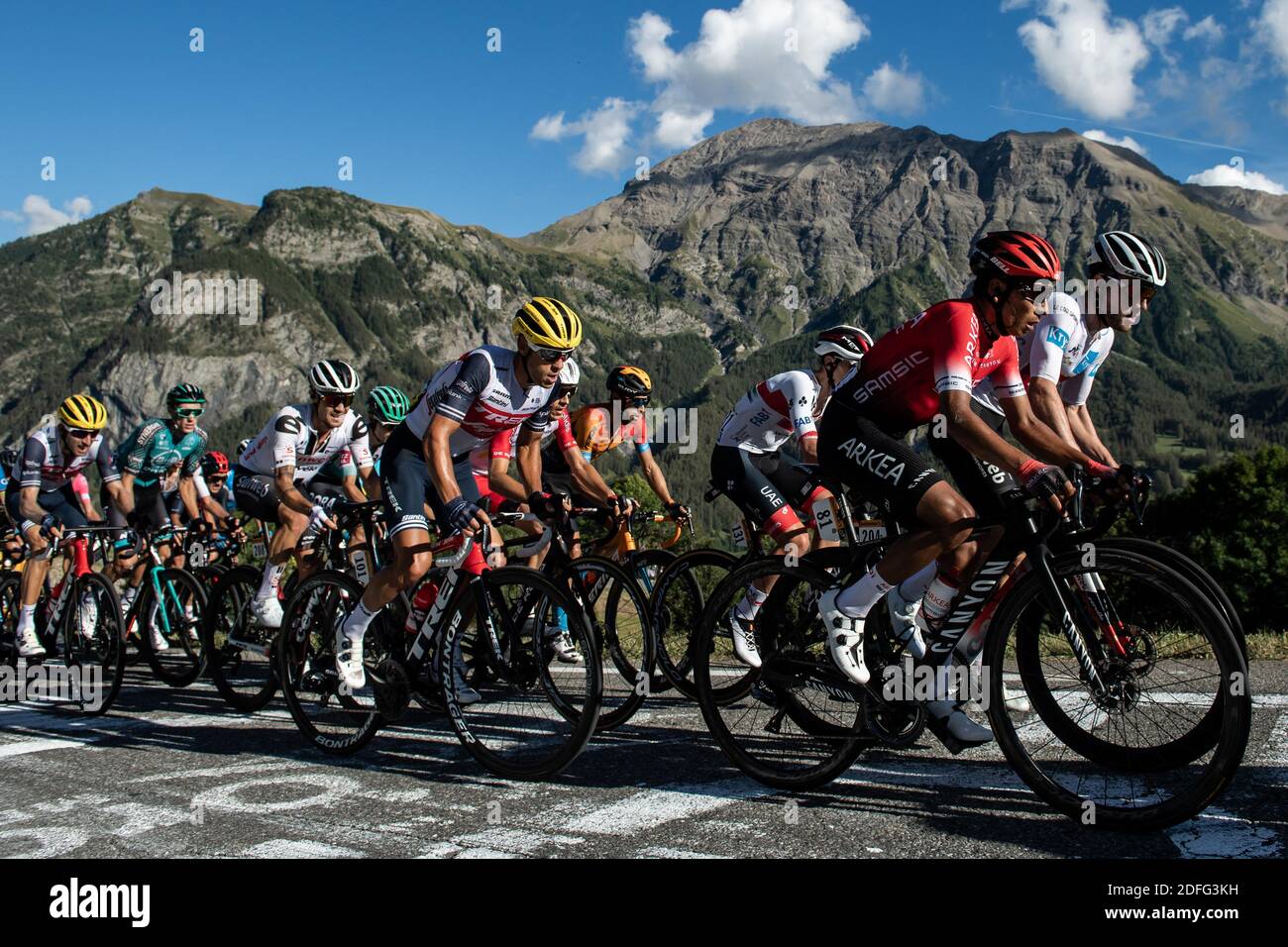Handout. 4th stage of the Tour de France 2020, Sisteron - Orcieres ...