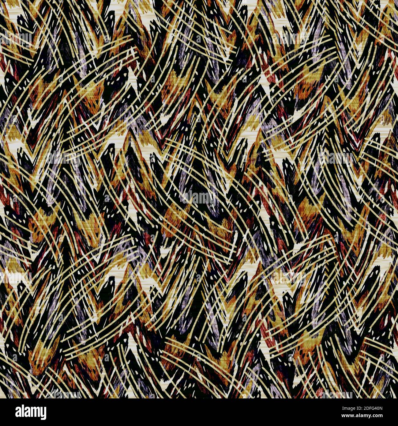 Seamless modern sepia camo print texture background. Worn mottled ...