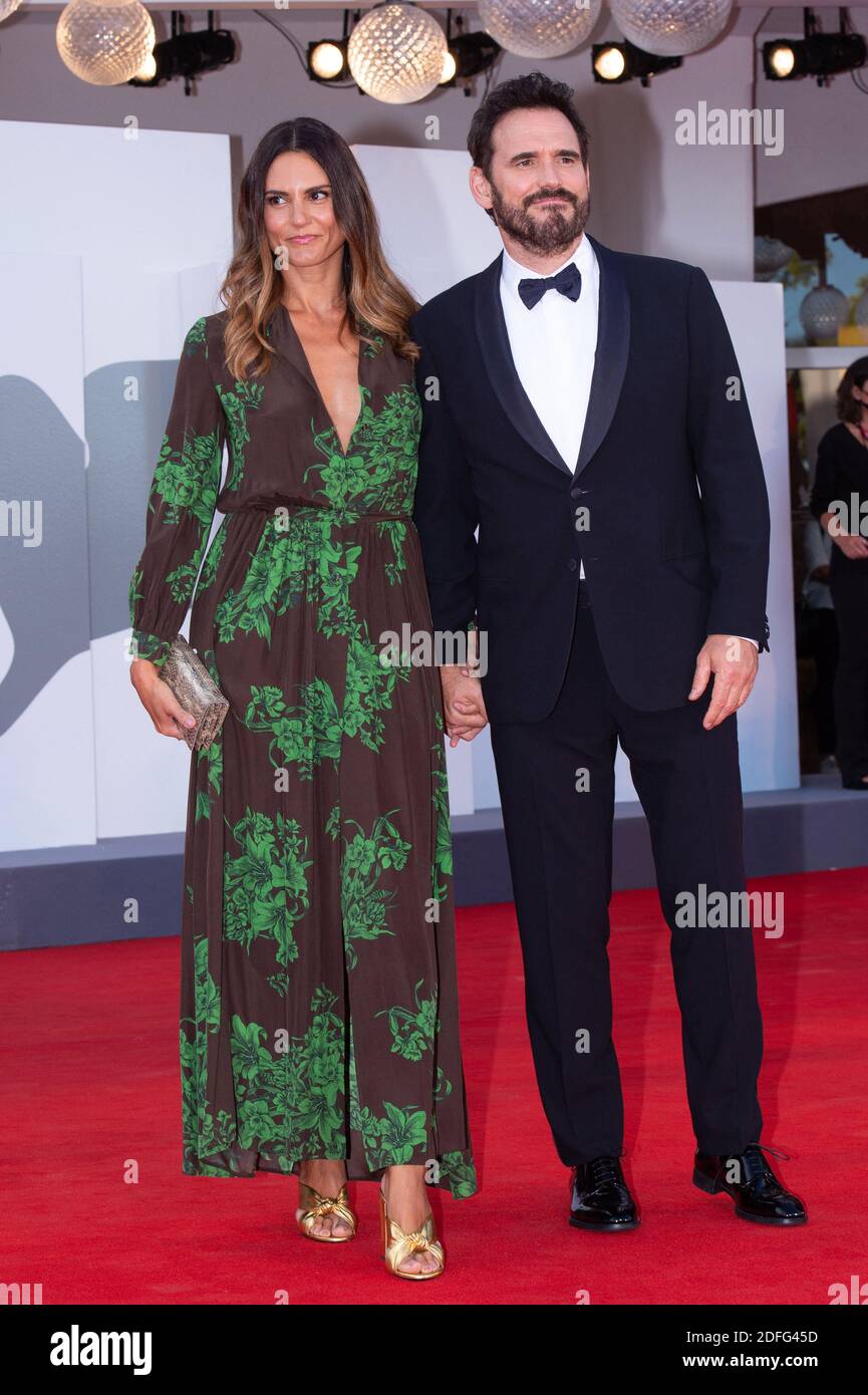 Roberta Mastromichele and Matt Dillon attending the Opening Ceremony of ...