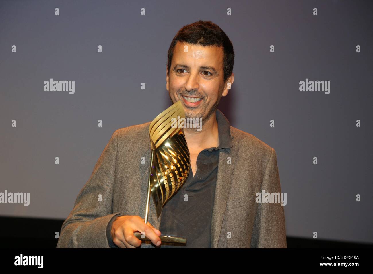Samir Guesmi attending the closing ceremony of the 13th Angouleme Film ...