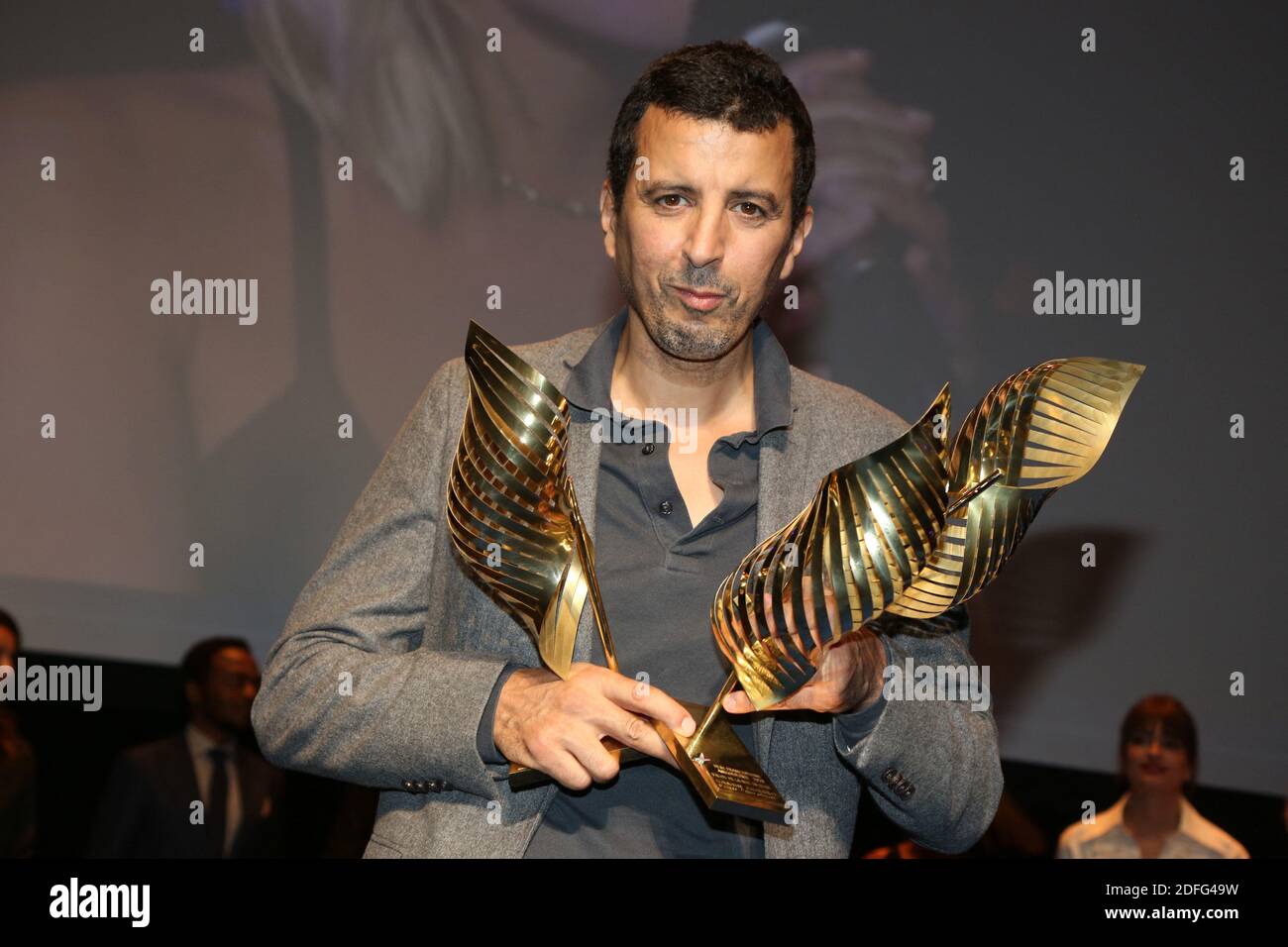 Samir Guesmi attending the closing ceremony of the 13th Angouleme Film ...
