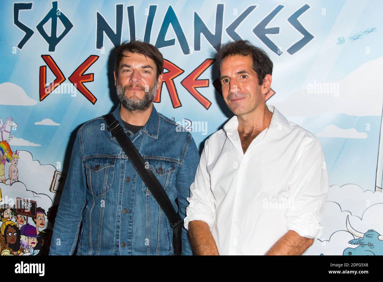 Jean-Paul Guigue and Julien Berjeaut aka Jul attends 13 episodes of the ...