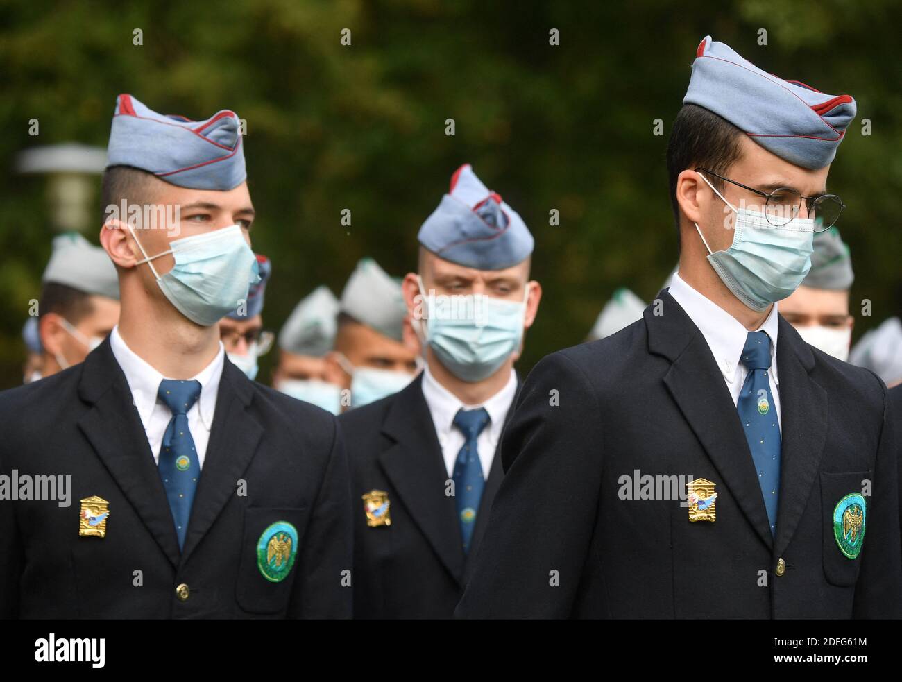 The Saint-Cyr military high school in Saint-Cyr-l'Ecole, Yvelines ...
