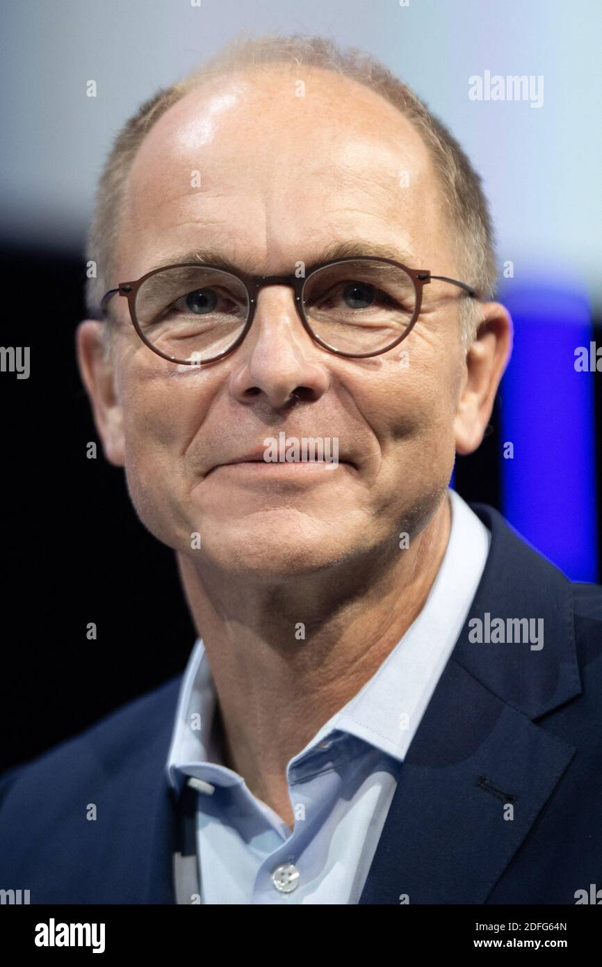 Managing Director of Beurer, Georg Walkenbach poses at the 2010 IFA ...
