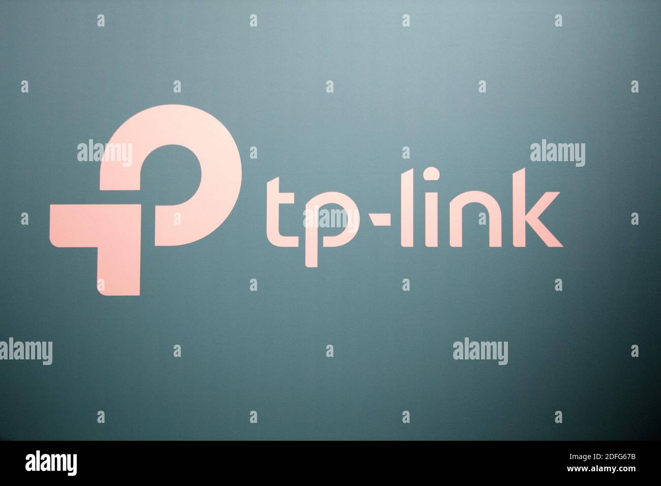 Tp-link booth at the 2020 IFA technology trade fair at Messe Berlin, on ...