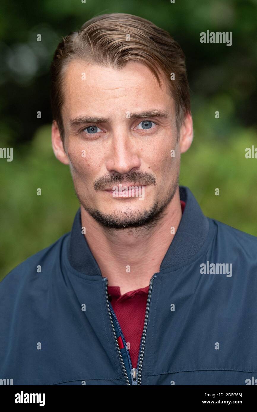 Pierre Lottin attends the Photocall during the13th Angouleme French ...