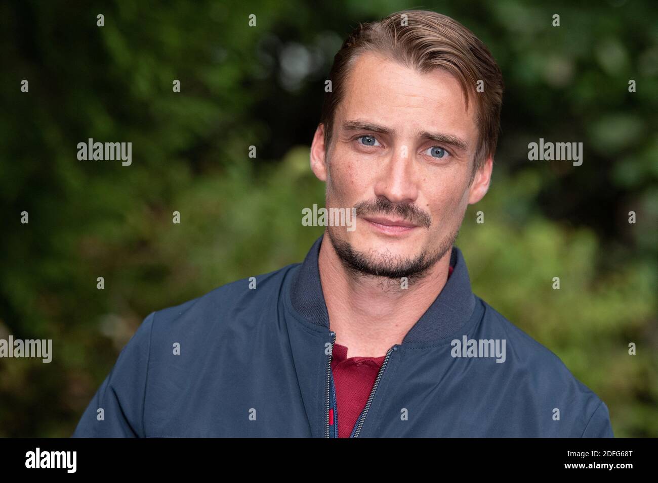 Pierre Lottin attends the Photocall during the13th Angouleme French ...