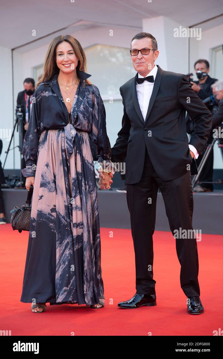 Elsa Zylberstein and Manuel Collas de La Roche attending the ...