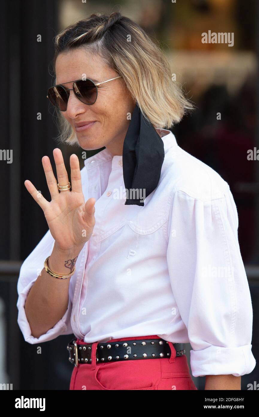 Anna Foglietta arriving at the Excelsior as part of the 77th Venice ...