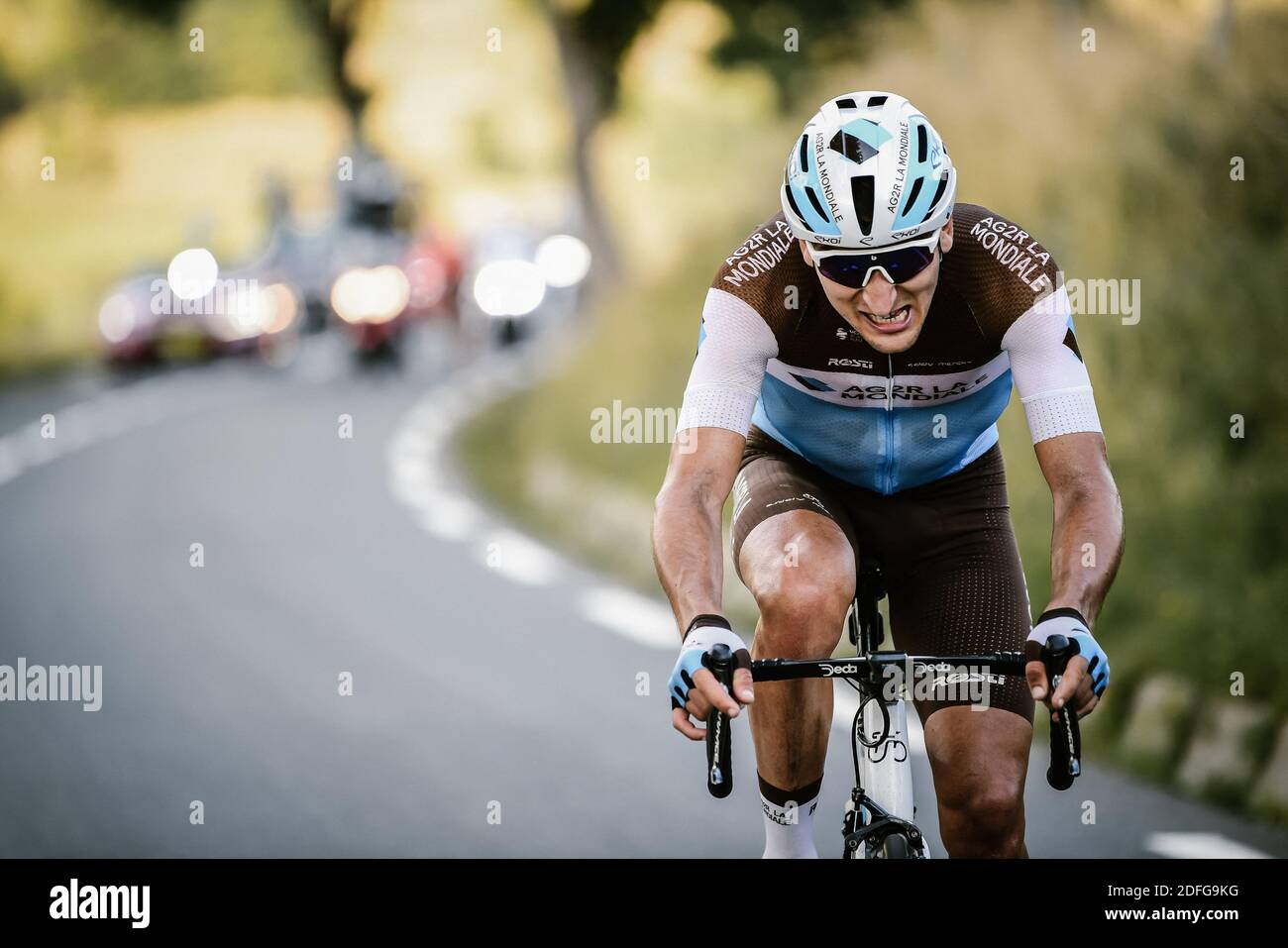 Handout. Nans PETERS (AG2R LA MONDIALE) winner of the 8th stage of Tour ...