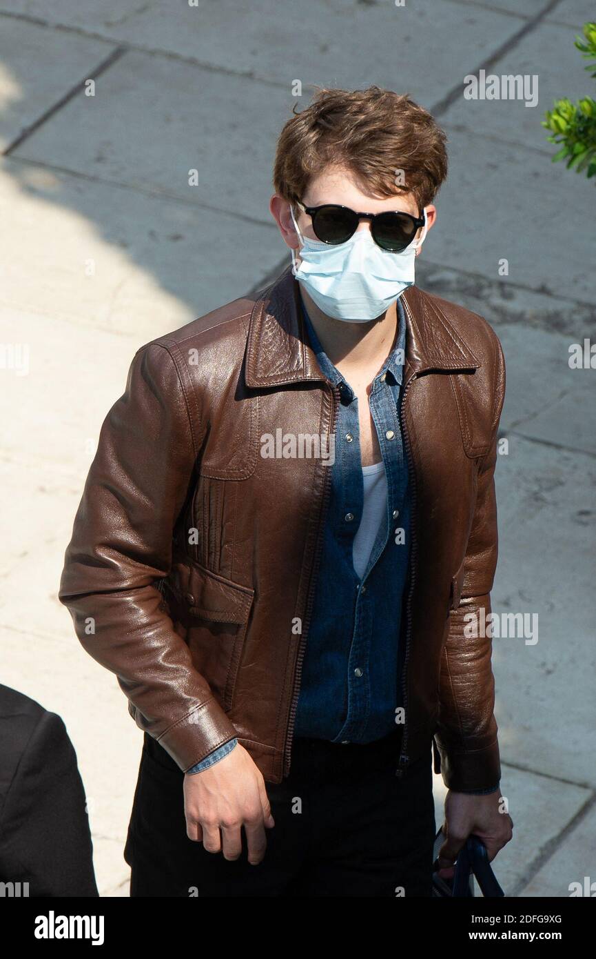 Anthony Bajon arriving at the Excelsior as part of the 77th Venice Film ...