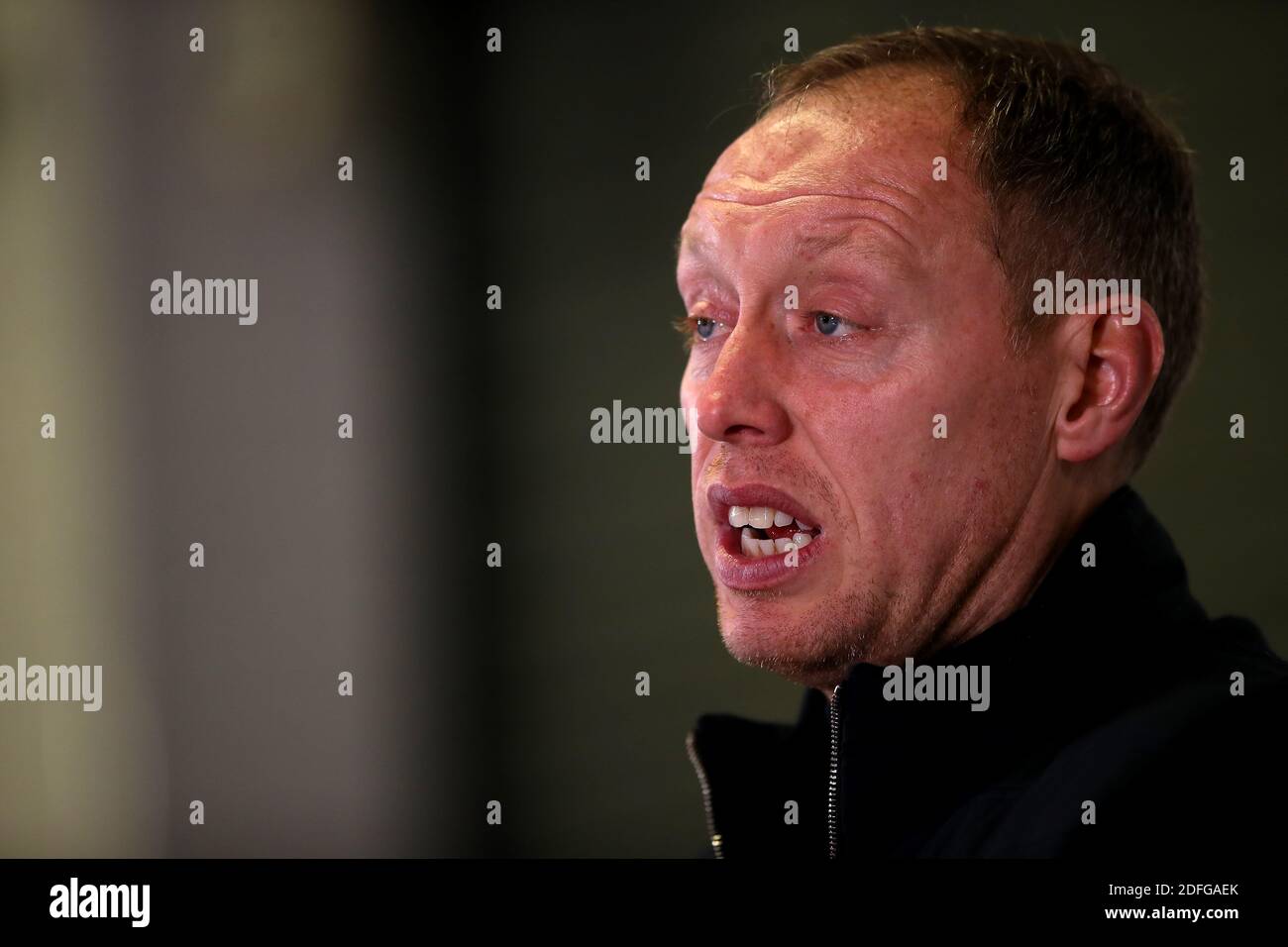 File photo dated 21-11-2020 of Swansea City manager Steve Cooper Stock ...