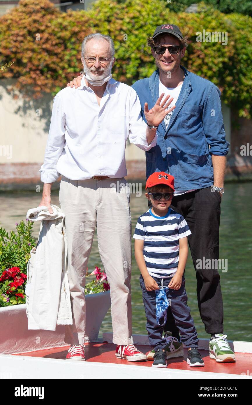 Uberto Pasolini, James Norton and Daniel Lamont arriving at the ...