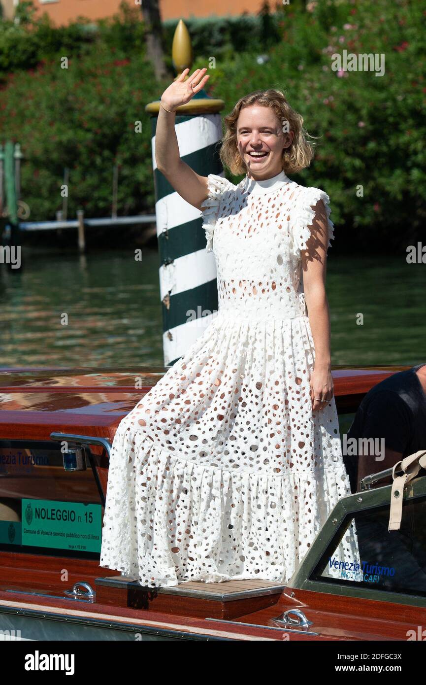 Naian Gonzalez Norvind arriving at the Excelsior as part of the 77th ...