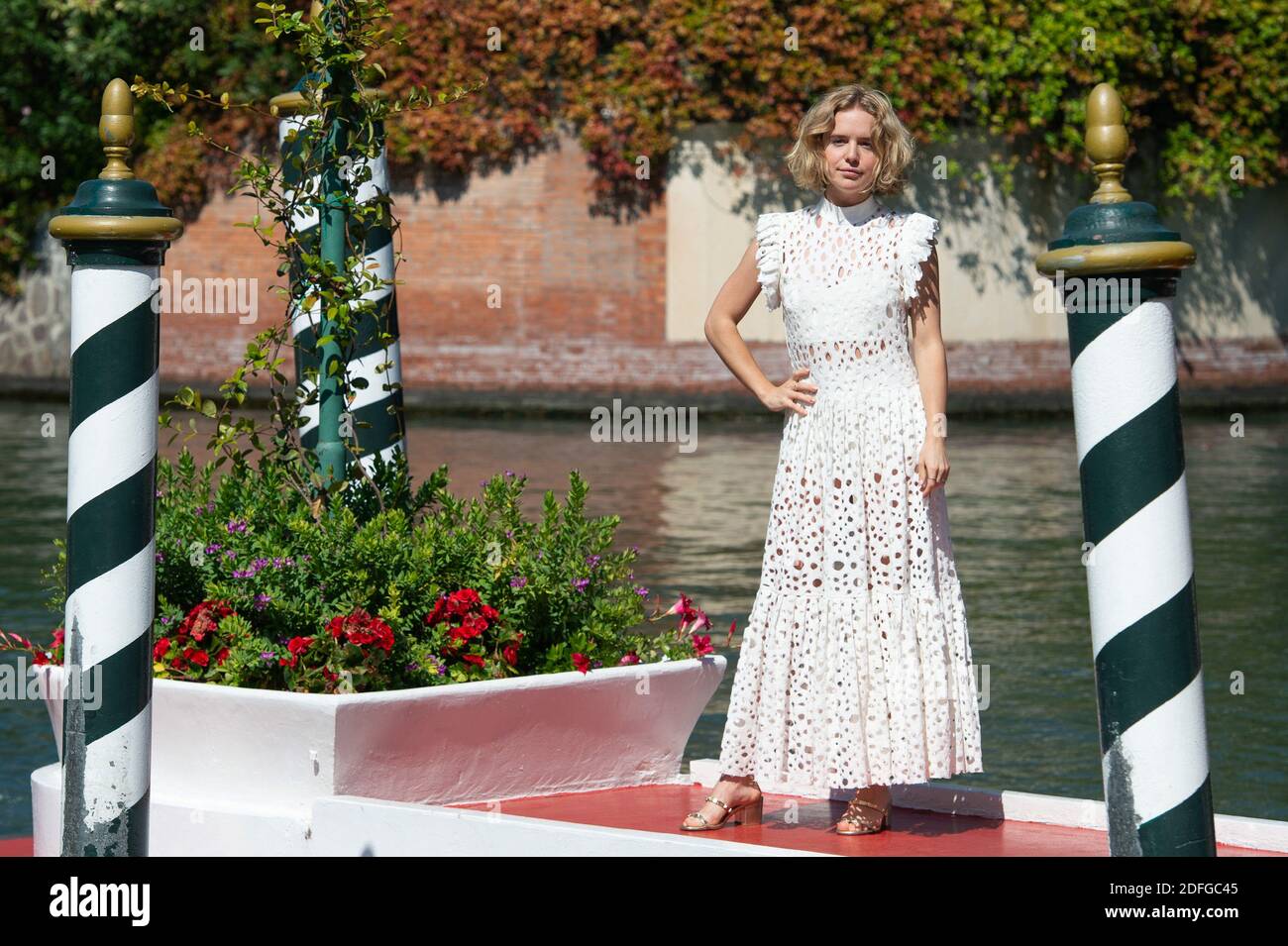 Naian Gonzalez Norvind arriving at the Excelsior as part of the 77th ...
