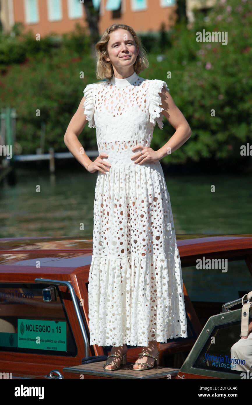Naian Gonzalez Norvind arriving at the Excelsior as part of the 77th ...