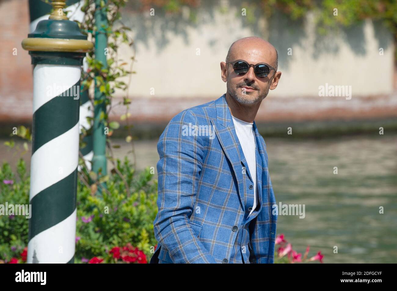Enzo Miccio arriving at the Excelsior as part of the 77th Venice Film ...