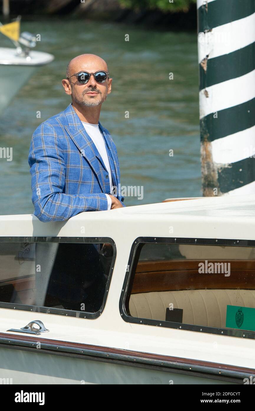 Enzo Miccio arriving at the Excelsior as part of the 77th Venice Film ...