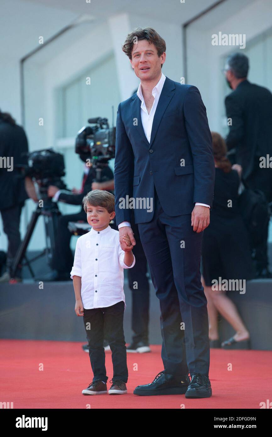 James Norton and Daniel Lamont attending the Nowhere Special Premiere ...