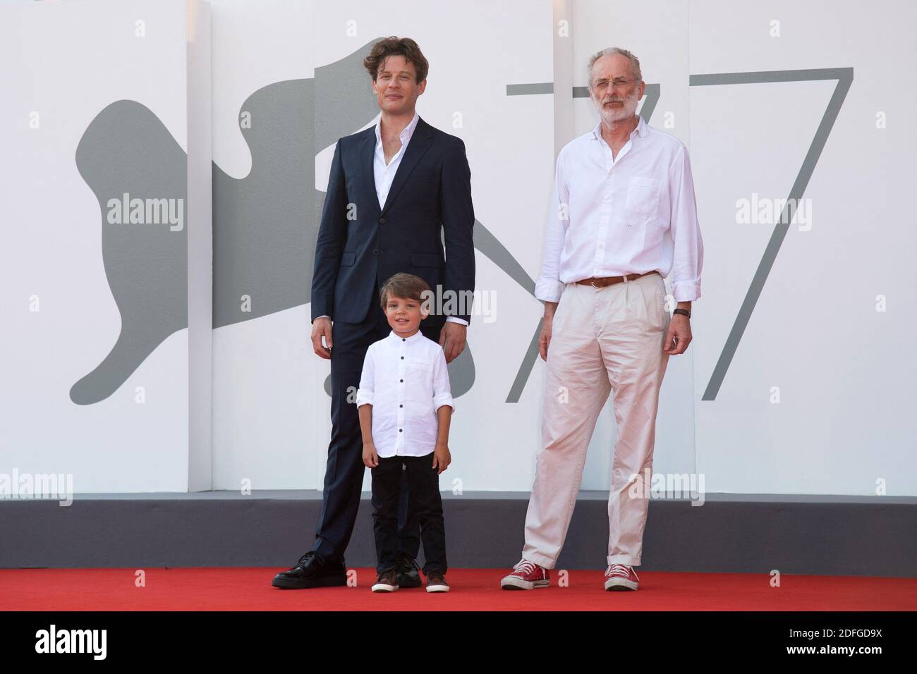 James Norton, Uberto Pasolini and Daniel Lamont attending the Nowhere ...