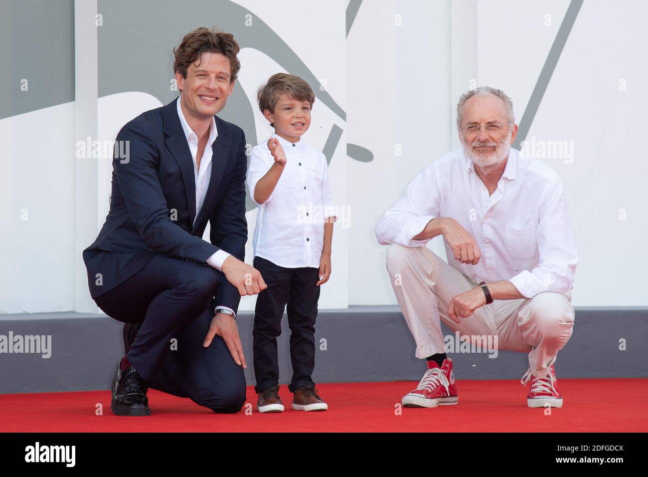 James Norton, Uberto Pasolini and Daniel Lamont attending the Nowhere ...