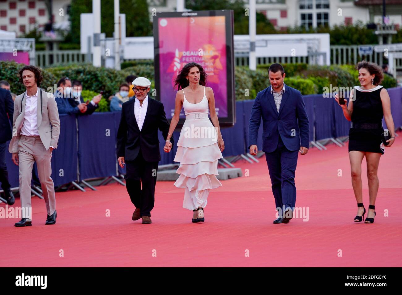 Florent Lacger, Omar Marwan, Maiwenn, Henri Noel Tabary and guest ...