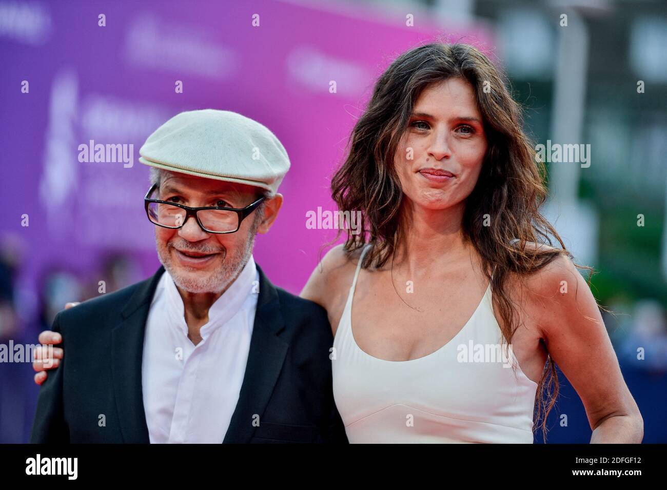 Omar Marwan, Maiwenn attending the screening of the movie ADN during ...