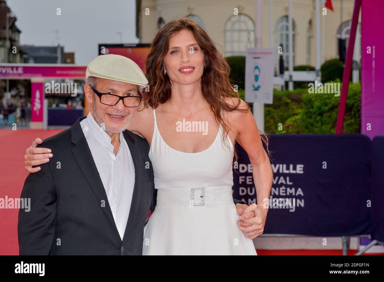 Omar Marwan, Maiwenn attending the screening of the movie ADN during ...