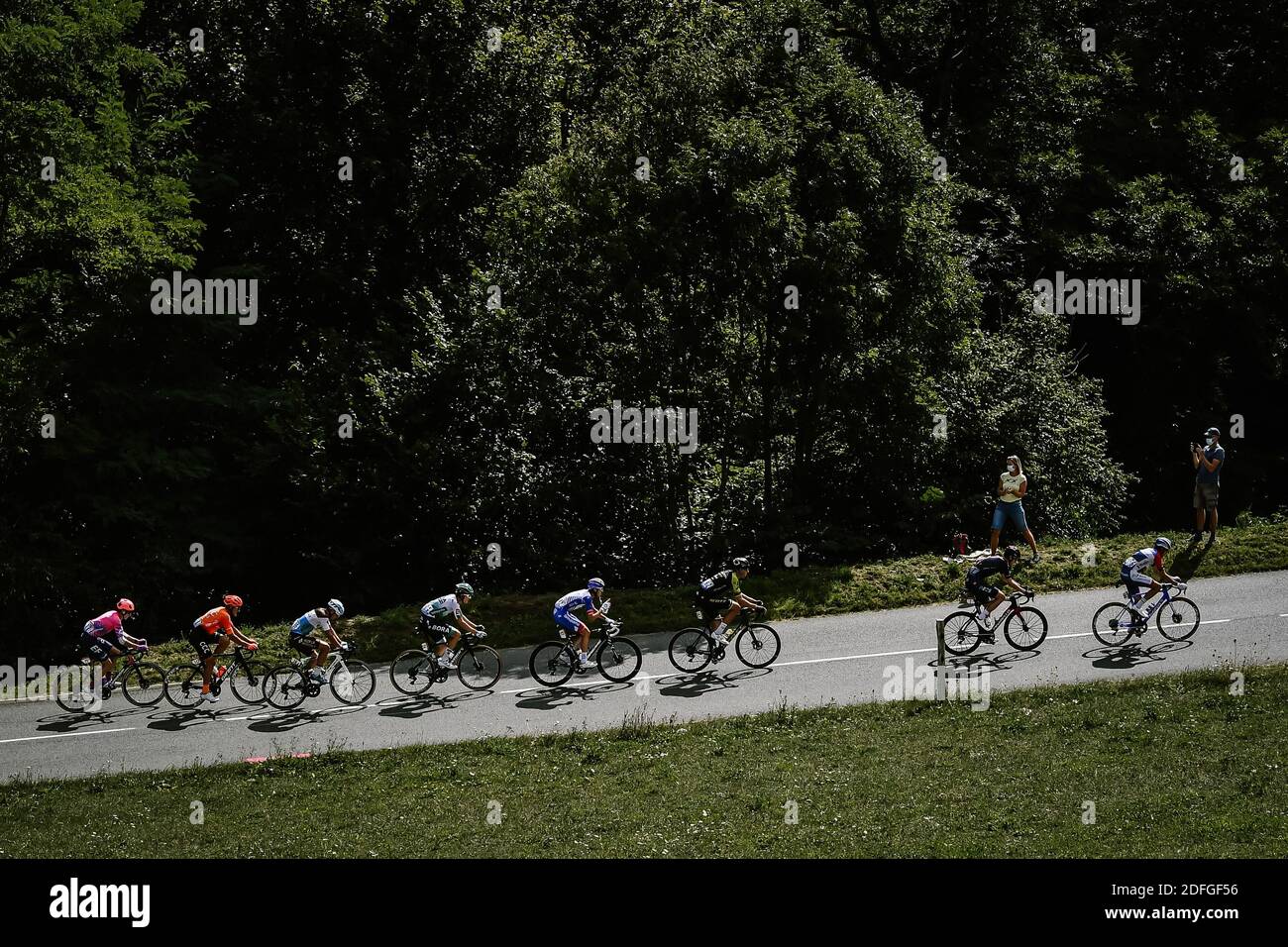 Handout - Stage 13 of Tour de France 2020, Chatel-Guyon / Puy Mary ...