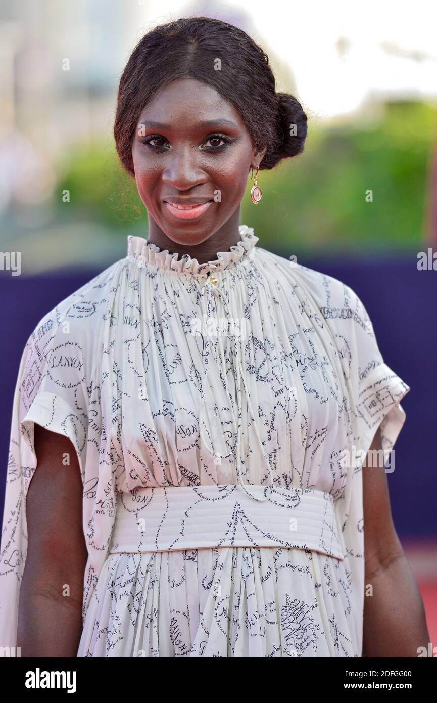 Eye Haidara attending the closing ceremony of the 46th Deauville ...