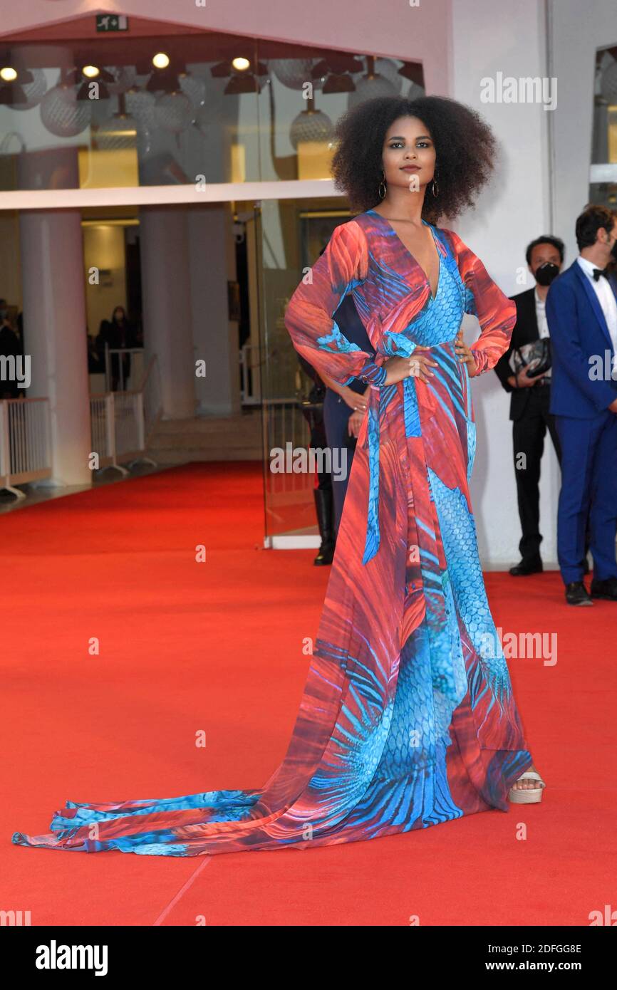 Indira Andrewin attending the 77th Mostra - Closing Red Carpet as part ...