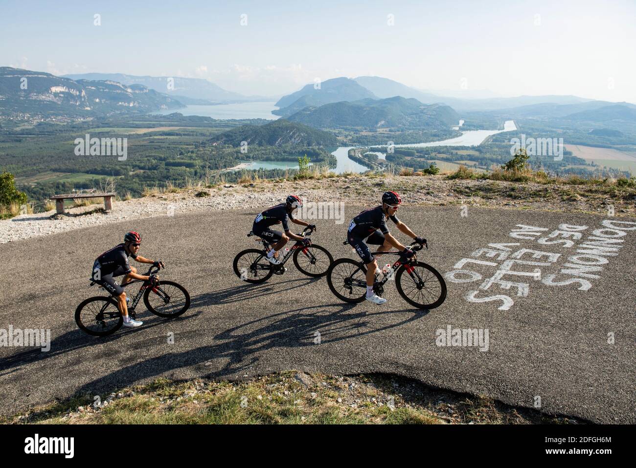 Handout - Stage 15 of Tour de France 2020, Lyon / Grand Colombier ...