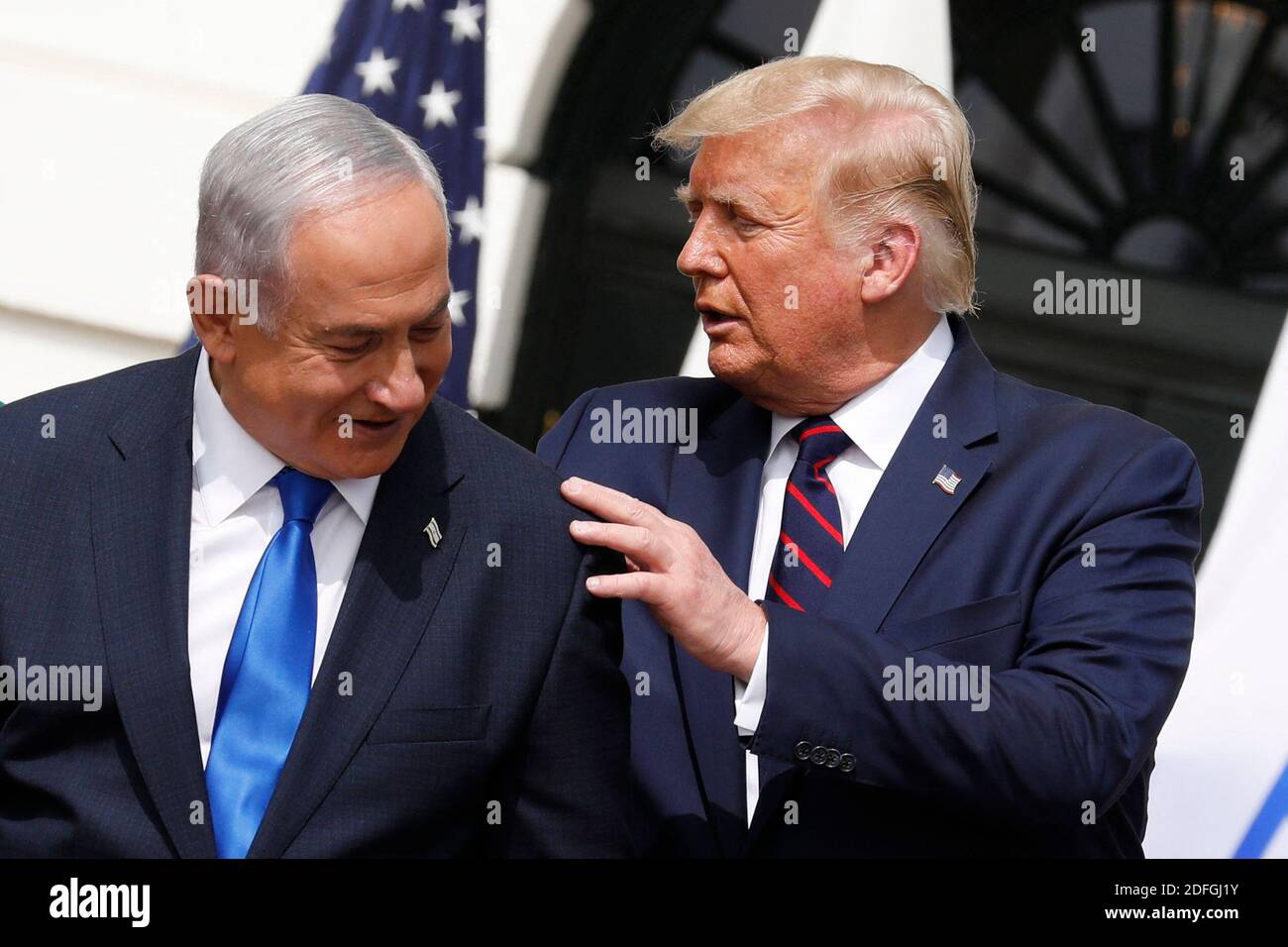 U.S. President Donald Trump and Israeli Prime Minister Benjamin ...