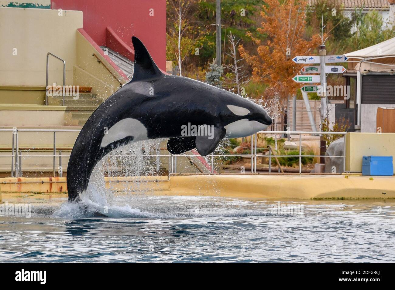 The Marineland is a theme park in Antibes (Alpes-Maritimes), in the ...