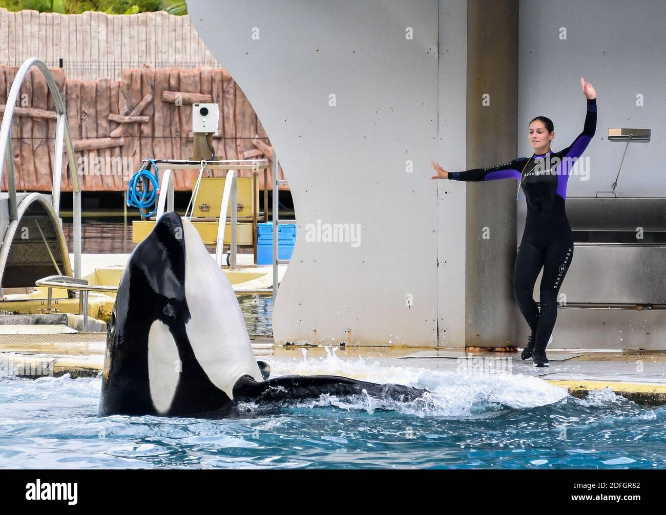 The Marineland is a theme park in Antibes (Alpes-Maritimes), in the ...