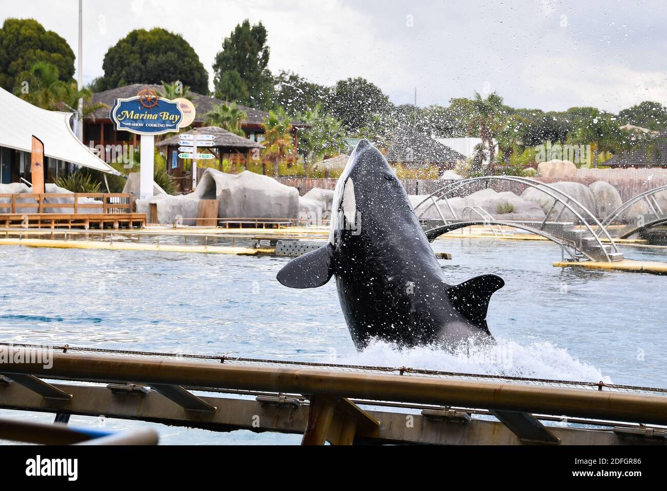 The Marineland is a theme park in Antibes (Alpes-Maritimes), in the ...