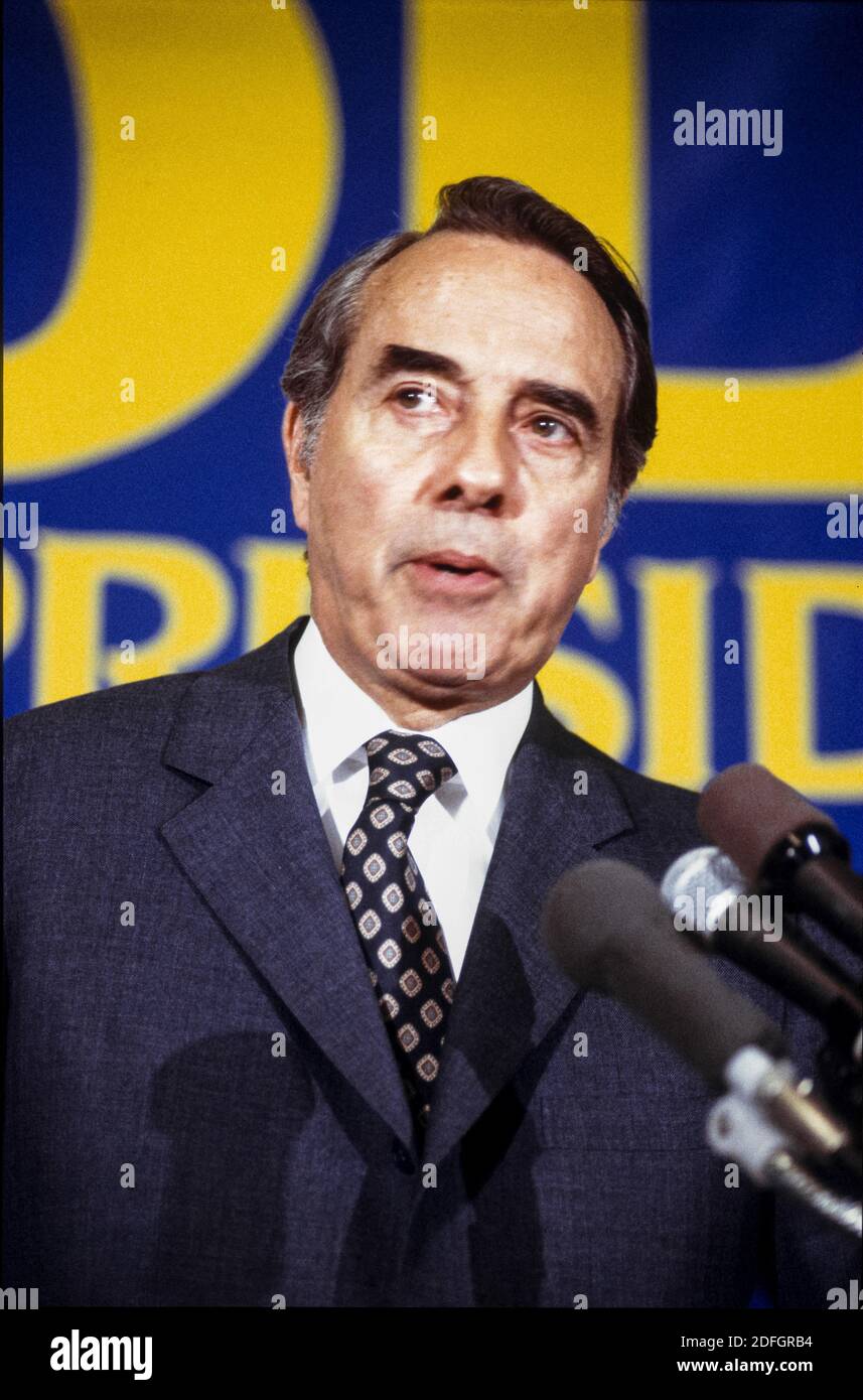 United States Senate Minority Leader Bob Dole (Republican of Kansas ...