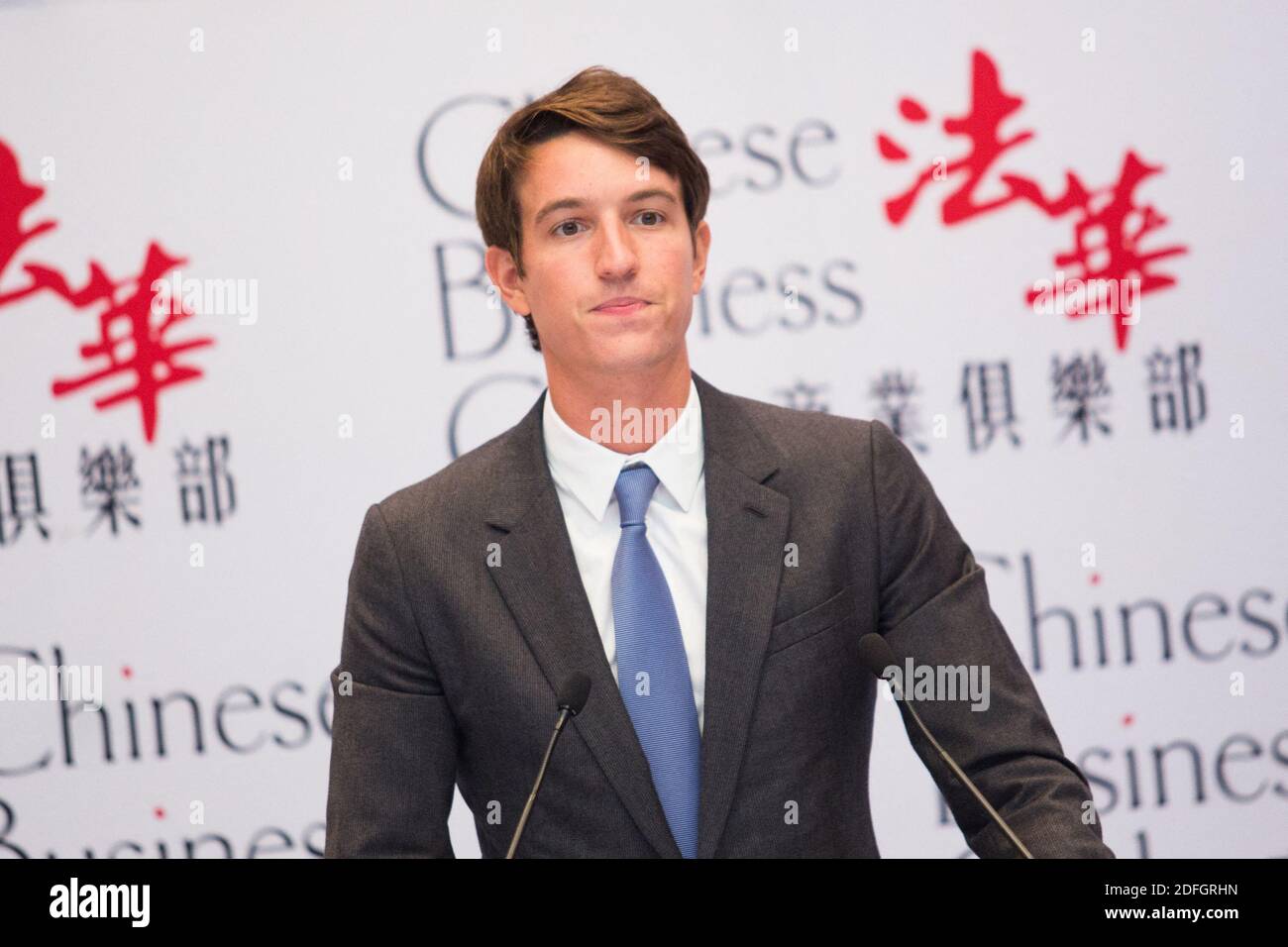 Alexandre Arnault PDG Rimowa during the Chinese Business Club Lunch at ...