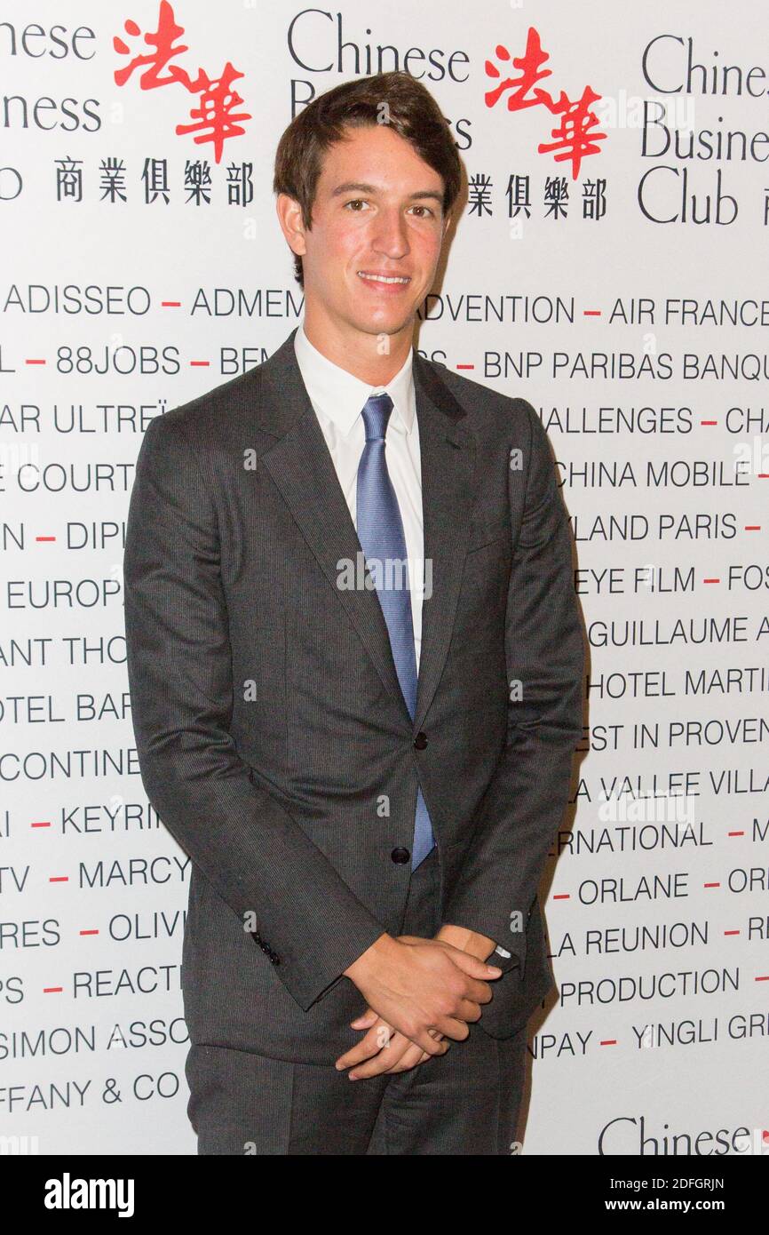 Alexandre Arnault PDG Rimowa during the Chinese Business Club Lunch at ...