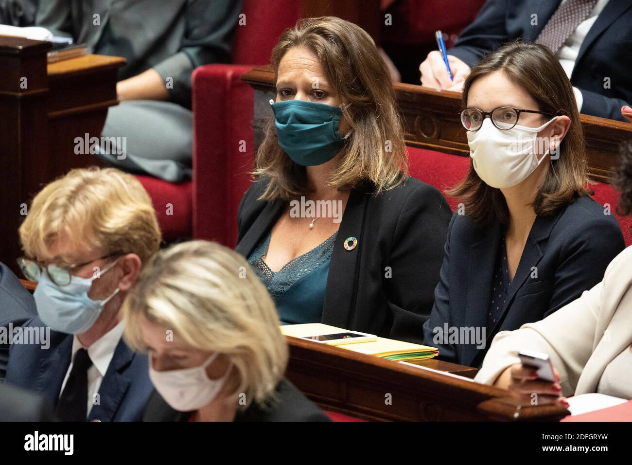 French Junior Minister of Autonomy Brigitte Bourguignon attends a ...