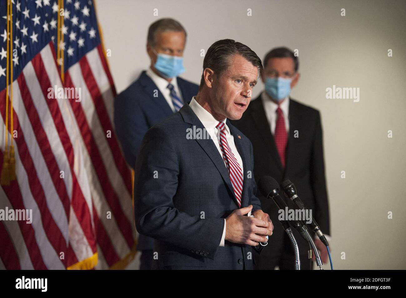 United States Senator Todd Young (Republican of Indiana), joins US ...