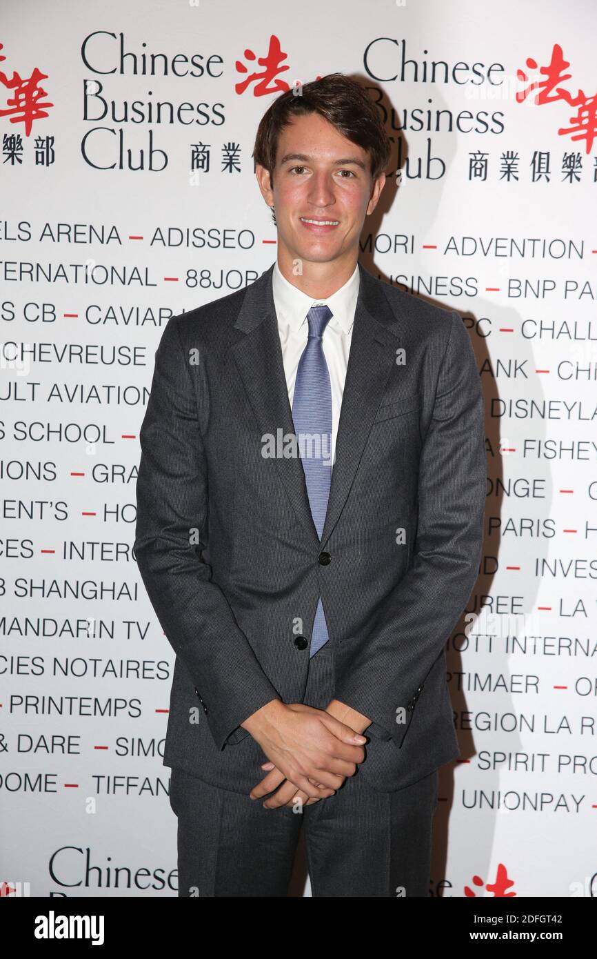CEO of Rimowa Alexandre Arnault attends the Chinese Business Club Lunch ...