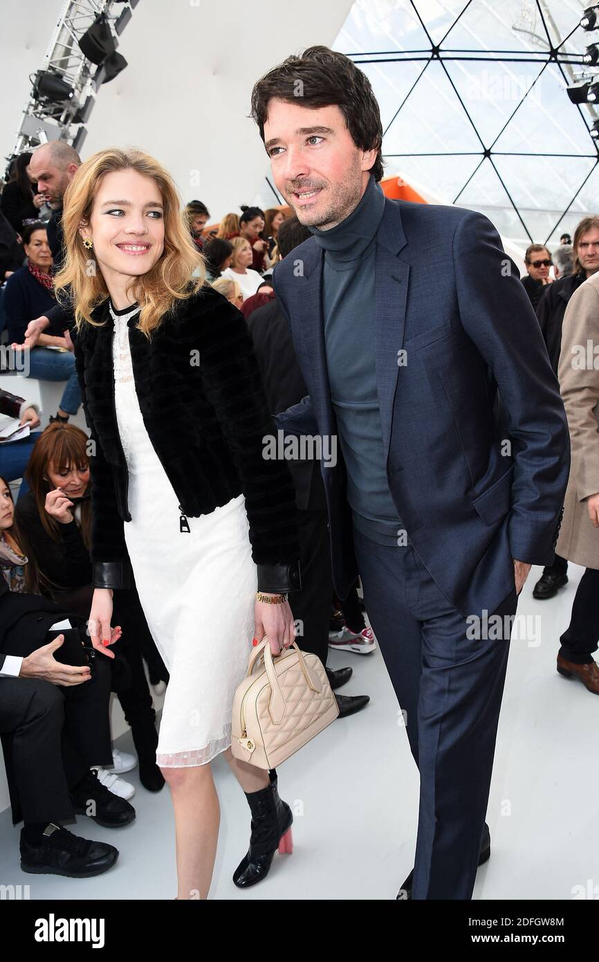 File photo - Natalia Vodianova and Antoine Arnault arrive to Louis ...