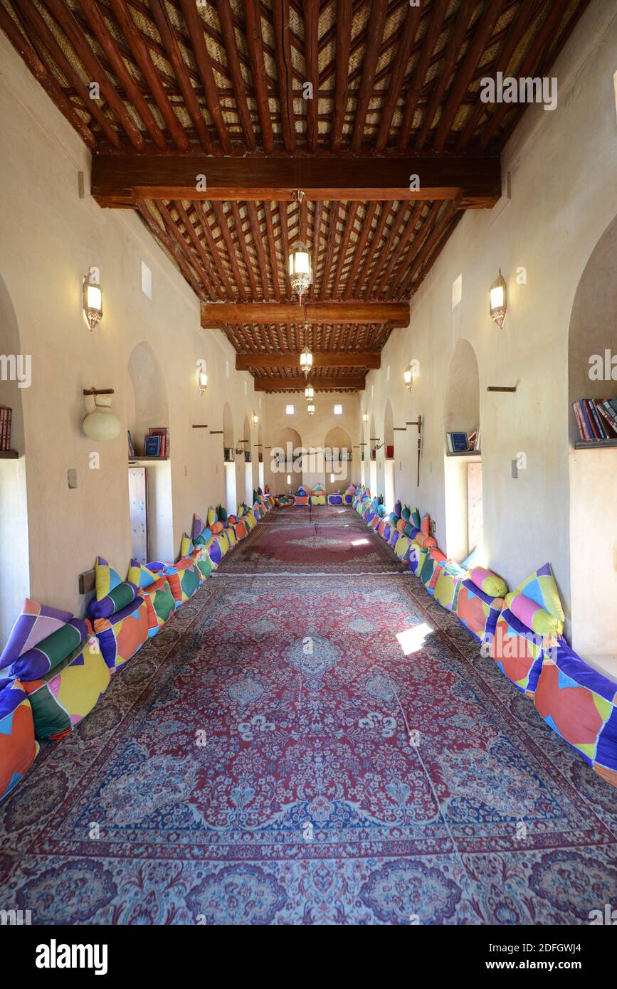 The Beautiful Nakhal Fort in Oman Stock Photo - Alamy