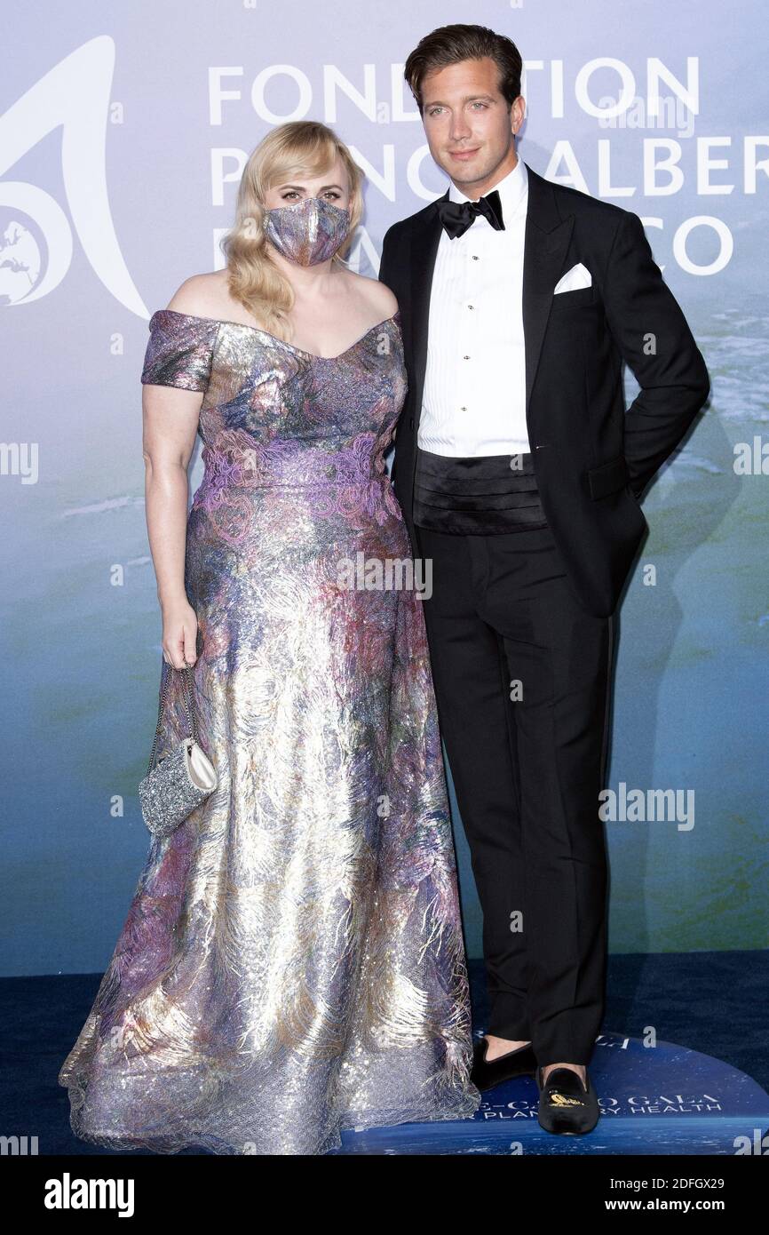 Rebel Wilson and Jacob Busch attend the Monte-Carlo Gala For Planetary ...